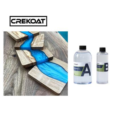 China Deep Casting Crafts Crystal Clear Epoxy Art Resin Resist Scratch for sale