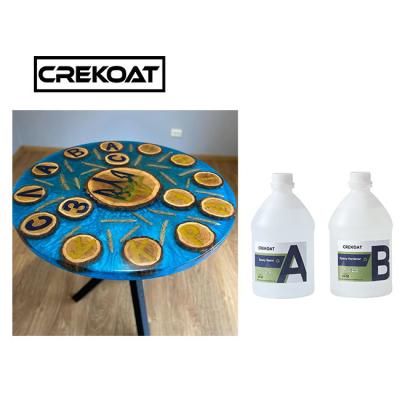 China TDS Fast Curing Deep Pour Epoxy Resin For Table Top Countertop River Table Wood for sale