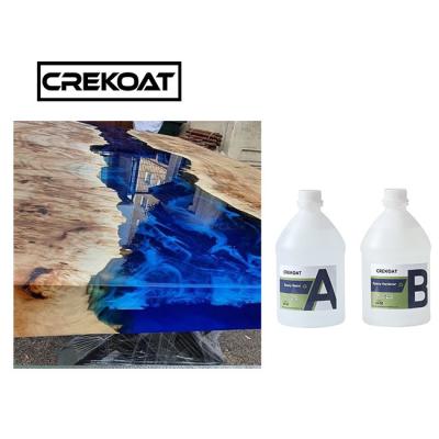 China Ultra Clear 2/ 1 Deep Pour Epoxy Resin For River Tables Impact Resistance for sale
