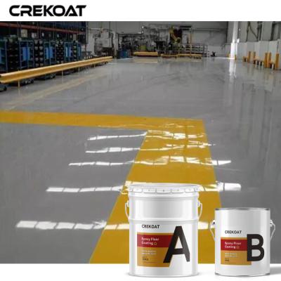 China Two Component Epoxy Resin Coating Chemical Resistant Floor Paint for sale