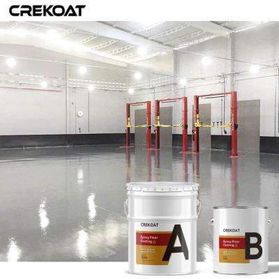 China Retail Resilience Industrial Epoxy Floor Coating For High Traffic Stores for sale