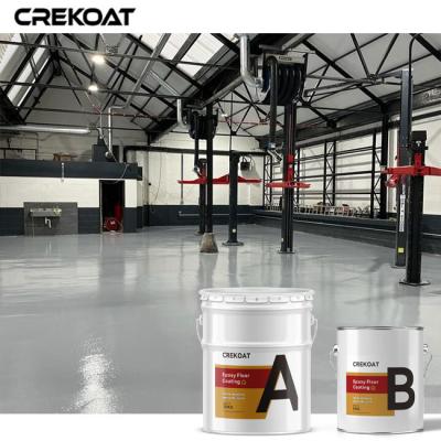 China Dries Fast Industrial Garage Floor Epoxy Coating For Concrete Substrate for sale