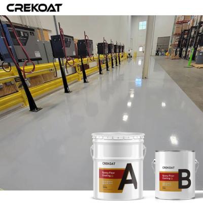 China Acid Resistant Polycuramine Industrial Floor Coating Varnish Primer Topcoat for sale