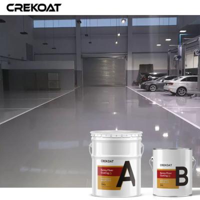 China Seamless Designs Heavy Duty Industrial Epoxy Floor Coating Antistatic Customizable for sale