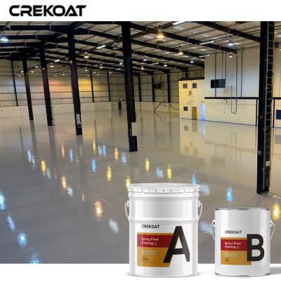 China Polyaspartic Industrial Epoxy Floor Coating Longer Service Life MSDS for sale