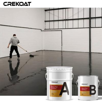 China Heavy Duty Seamless Industrial Epoxy Floor Coating Withstand Chemicals for sale