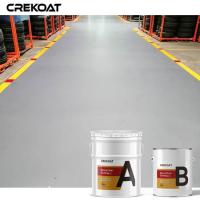 China Eco Friendly Non Slip Epoxy Floor Coating Withstands Heavy Impacts Spaces High Gloss for sale