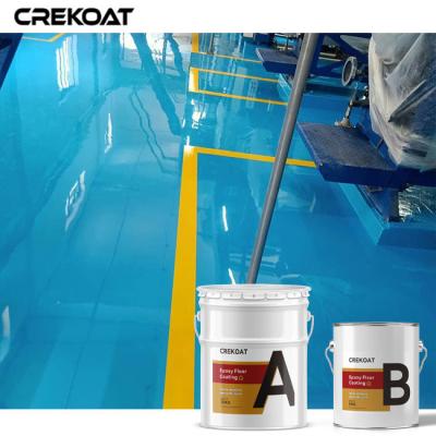 China Fast Installation Industrial Epoxy Floor Coating High Gloss Minimizing Downtime For Businesses for sale