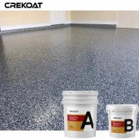 China Unique Decorative Flakes Epoxy Resin Floor Coating For Home And Industrial for sale