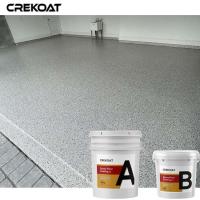 China Resist Wear Tear Epoxy Resin Floor Coating For Broadcast Flake System for sale