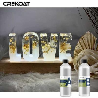 China Clear Epoxy Resin Kit For Wood Table Smooth Self - Leveling Consistency for sale