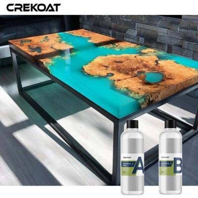 China Deep Pour Clear Epoxy Resin Glass Like Finish Non Toxic Safe for sale
