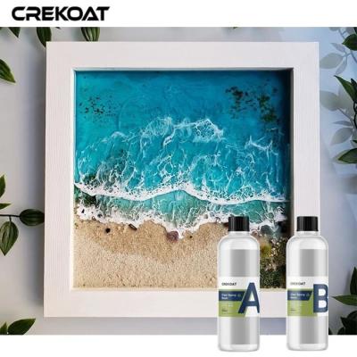 China Transparent Epoxy Glue Versatile Liquid Casting Resin For Multi - Layered Projects Bubble Free for sale