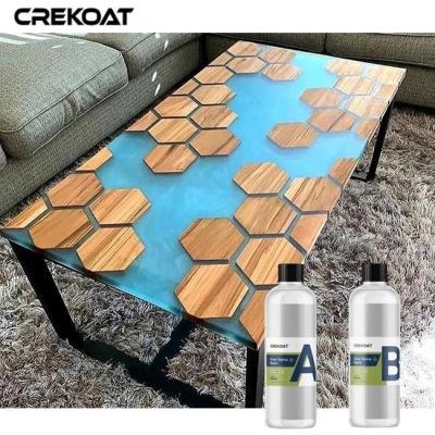 China Long Lasting Crystal Clear Casting Resin For Art And River Tables Wood Surfaces for sale