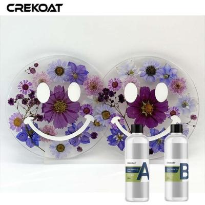 China High Gloss Clear Acrylic Epoxy With Minimal Air Bubbles Mold Resistance for sale