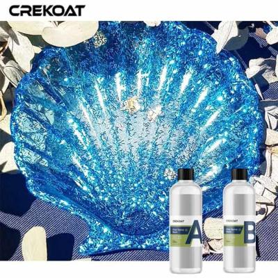 China Low Odour 1:1 Clear Epoxy Resin Compatible With Pearl Powder Pigments for sale