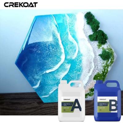 China Encapsulating Casting Deep Pour Epoxy Resin And Hardener Creates Ocean Inspired Art for sale