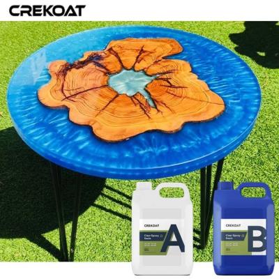 China Glossy Transparent Finish Clear Epoxy Resin For Outdoor Ensuring Strength 5L for sale