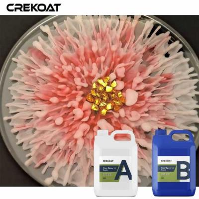China Glossy Finish Clear Liquid Casting Resin Versatile For Crafts for sale
