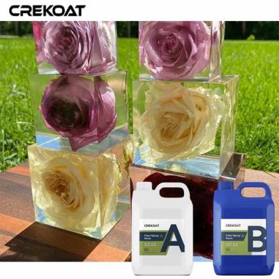 China Remarkable Transparency Deep Pour Epoxy Resin To Modern Creations for sale