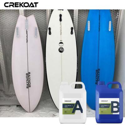 China Yellowing Resistance Clear Boat Epoxy Lasting Durability Surface Perfection High Transparency for sale