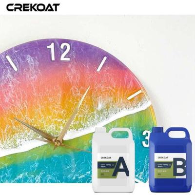 China Versatile Clear Deep Pour Epoxy Resin Enhances Color And Depth In Artwork for sale