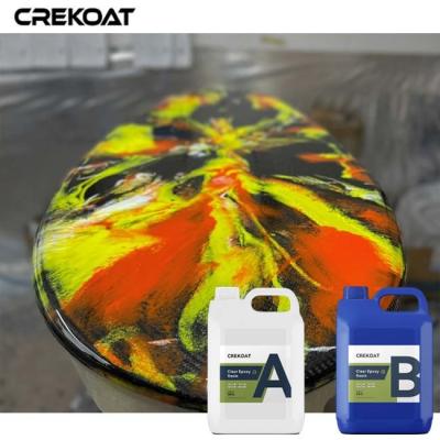 China Low Viscosity Clear Epoxy Resin For Carbon Fiber Encapsulating Keepsakes for sale