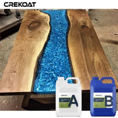 China 2:1 Ratio Deep Pour Epoxy Resin Clear Cast River Tables And Wood for sale