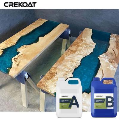 China Wood Cast Deep Pour Epoxy Resin 50mm Thick Low Heat Release for sale