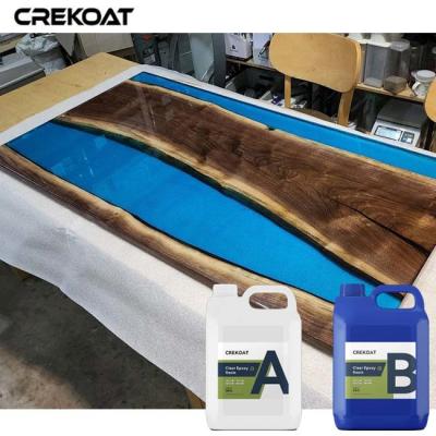 China 2:1 Ratio Deep Pour Resin Epoxy Easy To Mix Formula Hassle Free Self leveling for sale