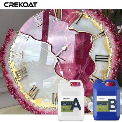 China Flexible Deep Pour Clear Epoxy For Wood Table Yellowing Resistance for sale
