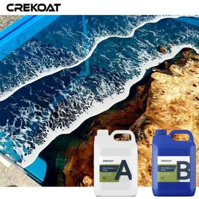 China 100% Solid Deep Pour Epoxy Resin Resist Scratching And Yellowing for sale