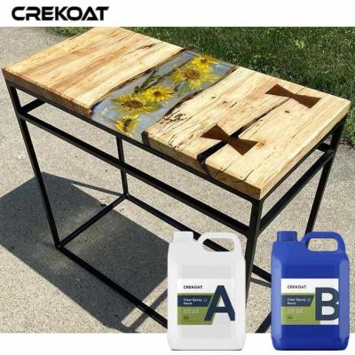 China 5CM Casting Deep Pour Epoxy Resin For River Tables Furniture Wood for sale
