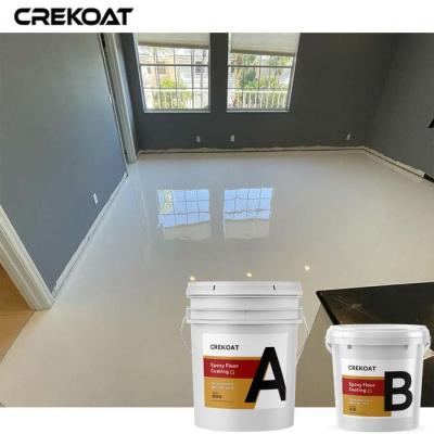 China High Gloss Metallic Epoxy Floor Coating For Commercial Applications for sale