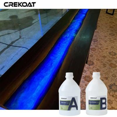 China Advanced UV Resistance Crystal Clear Resin Enhances Visual Depth Of Artwork for sale