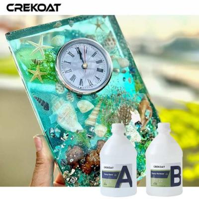 China Non Yellowing Glass Clear Epoxy Resin For Intricate Jewelry Molds for sale