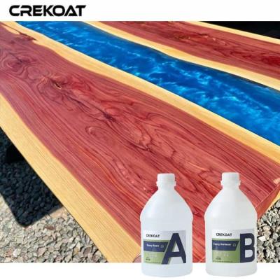 China Non Toxic Epoxy Liquid Casting Resin Crafting Bathroom Decor Water Resistant for sale