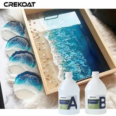 China 1/1 Mix Ratio Clear Epoxy Resin High Durability For Both Indoor And Outdoor Use for sale