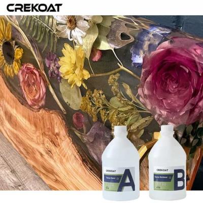 China Glossy Clear Epoxy Resin Ideal For Preserving Organic Elements Like Flowers for sale