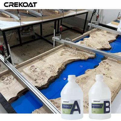 China 1/1 Clear Epoxy Adhesive For Creating Clear Resin River Art Tables for sale