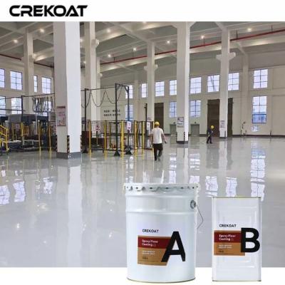China UV-Resistant Industrial Epoxy Floor Coating Marbling Techniques Create Organic Patterns for sale