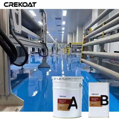 China Textured Epoxy Coatings Non Slip Epoxy Floor Coating In High-Traffic Areas for sale