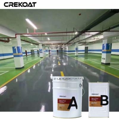 China Car Parking Lot Industrial Epoxy Floor Coating Epoxy Mortar Repairs Damaged Concrete for sale