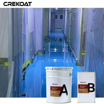 China Non-Yellowing Industrial Epoxy Floor Coating Excellent Adhesion To Concrete Substrates for sale