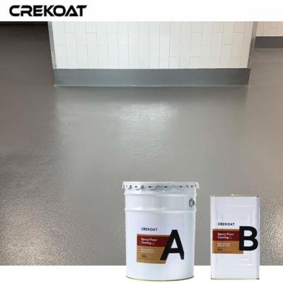 China High Moisture Barrier Industrial Epoxy Floor Coating For Damp Conditions for sale