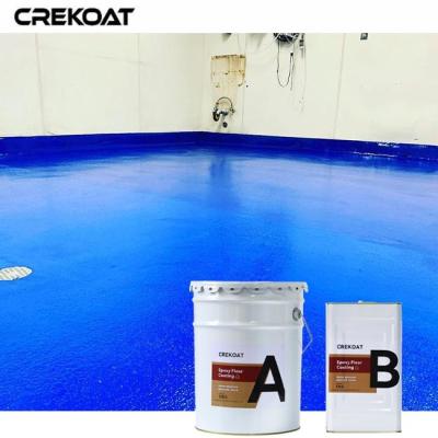 China Slip Resistance Industrial Epoxy Floor Coating Offer Textured Surface for sale