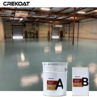 China Seamless Warehouse Resin Flooring Coating  In High-Traffic Areas Abrasion Resistance for sale