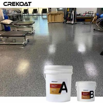 China Fast Installation Aspartic Floor Coating Resisting The Wear And UV Radiation for sale