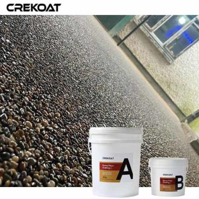 China Slip-Resistant Pebble Stone Epoxy Resilient Against Heavy Foot Traffic for sale