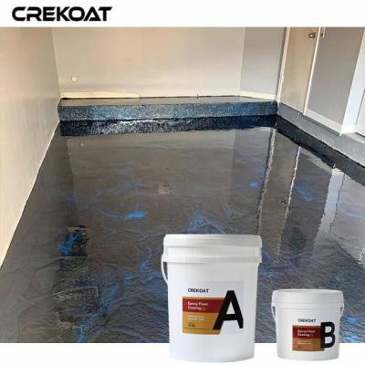 China UV Resistant Metallic Epoxy Floor Coating Easy To Clean And Maintain for sale